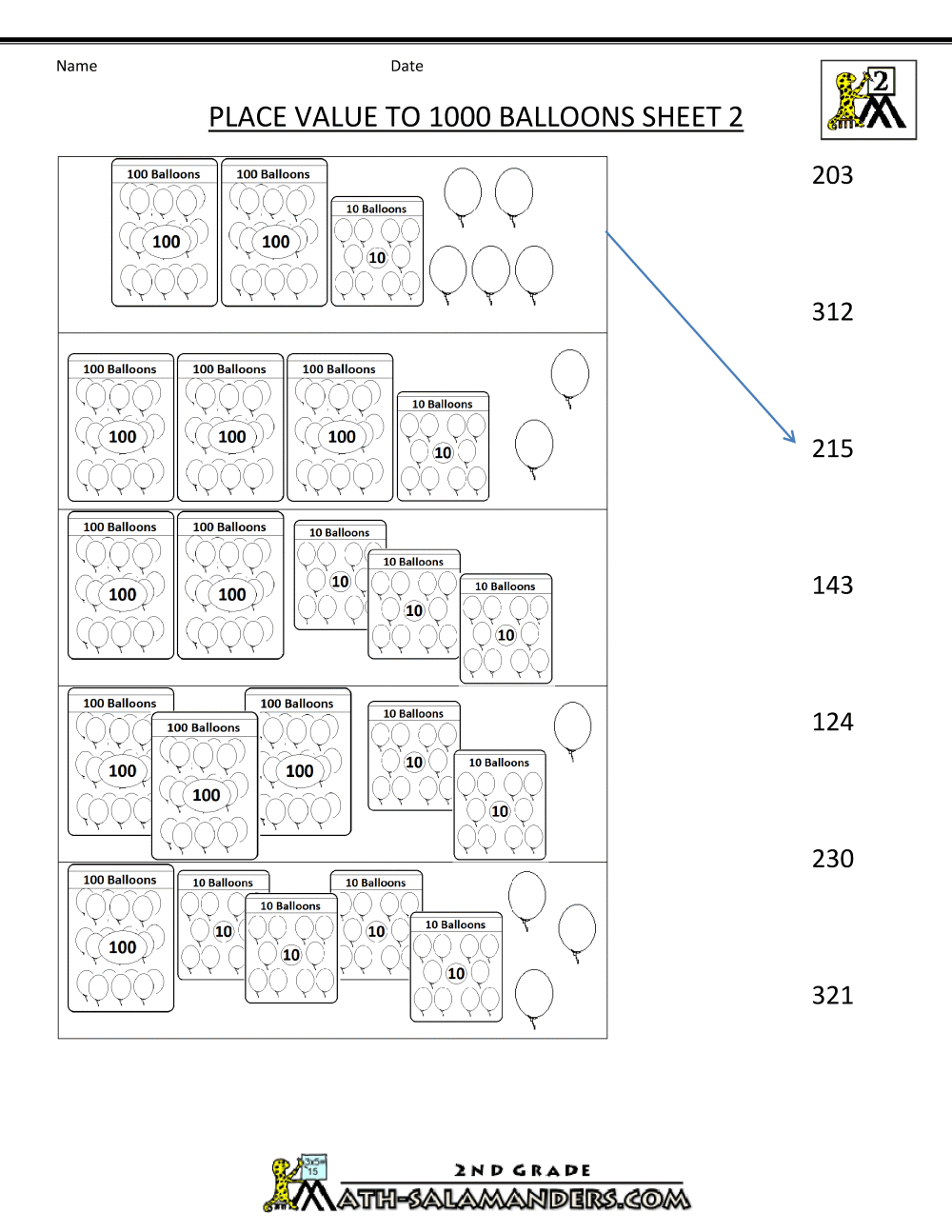 24 MATH WORKSHEETS GRADE 5 EXPANDED FORM