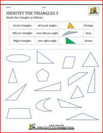 2d Shapes Worksheets 2nd Grade